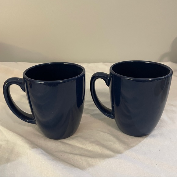 Corelle | Dining | Set Of 2 Corelle Corning Tree Bird Blue Stoneware ...